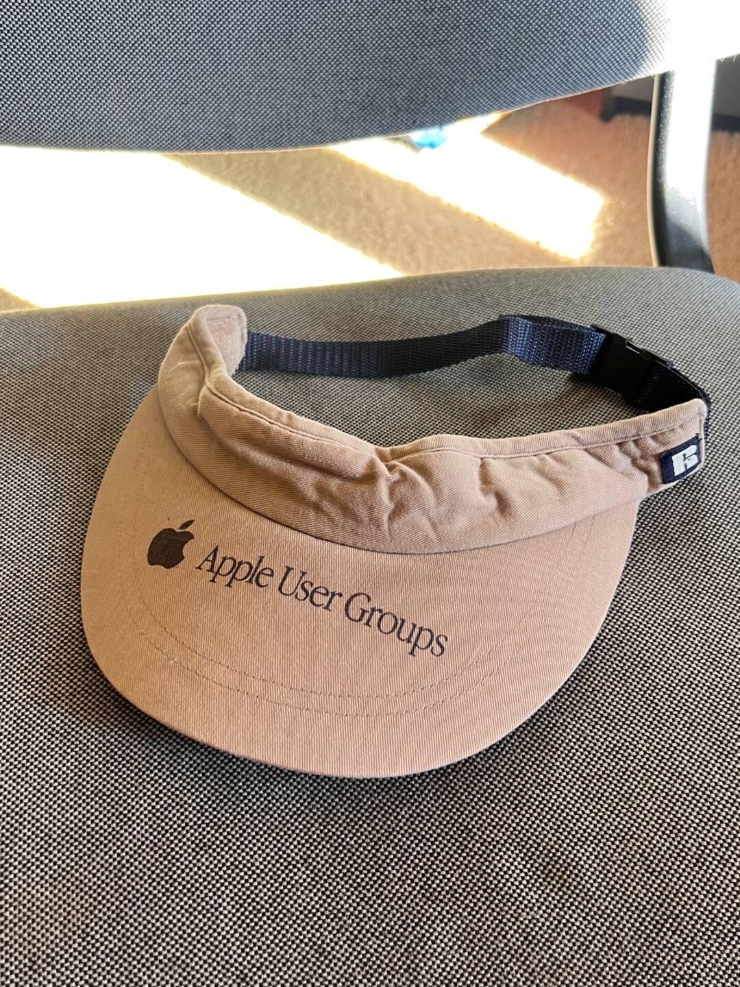 Vintage Apple Computer Macintosh Cap Visor Hat 90s Apple User Group ...