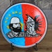 10" Approx . (27cm Approx) Hand Painted Prizren Kosovo, Albanian Flag ...