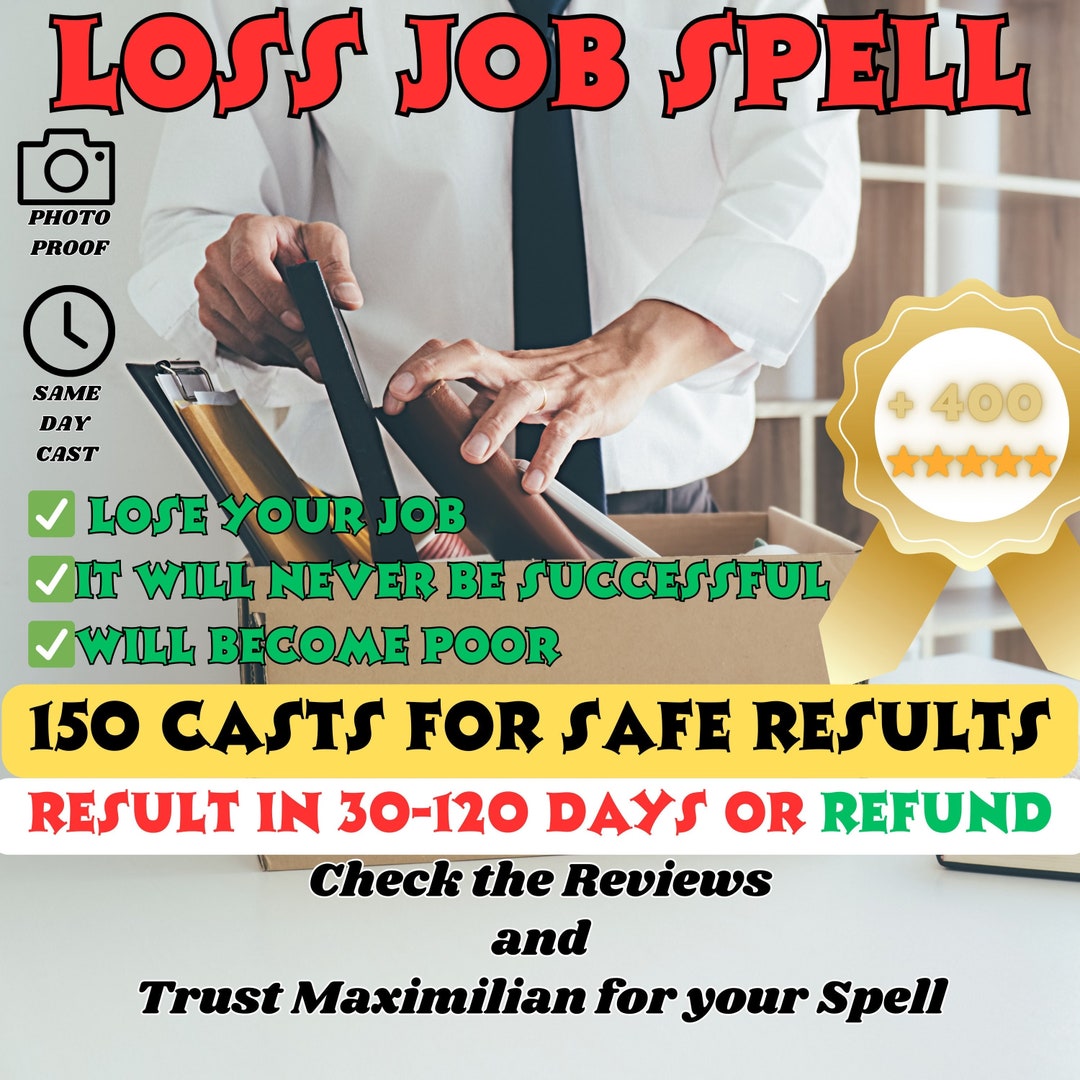 Powerful Job Loss Spell, Curse Your Enemy Spell, Karmic Revenge Spell ...