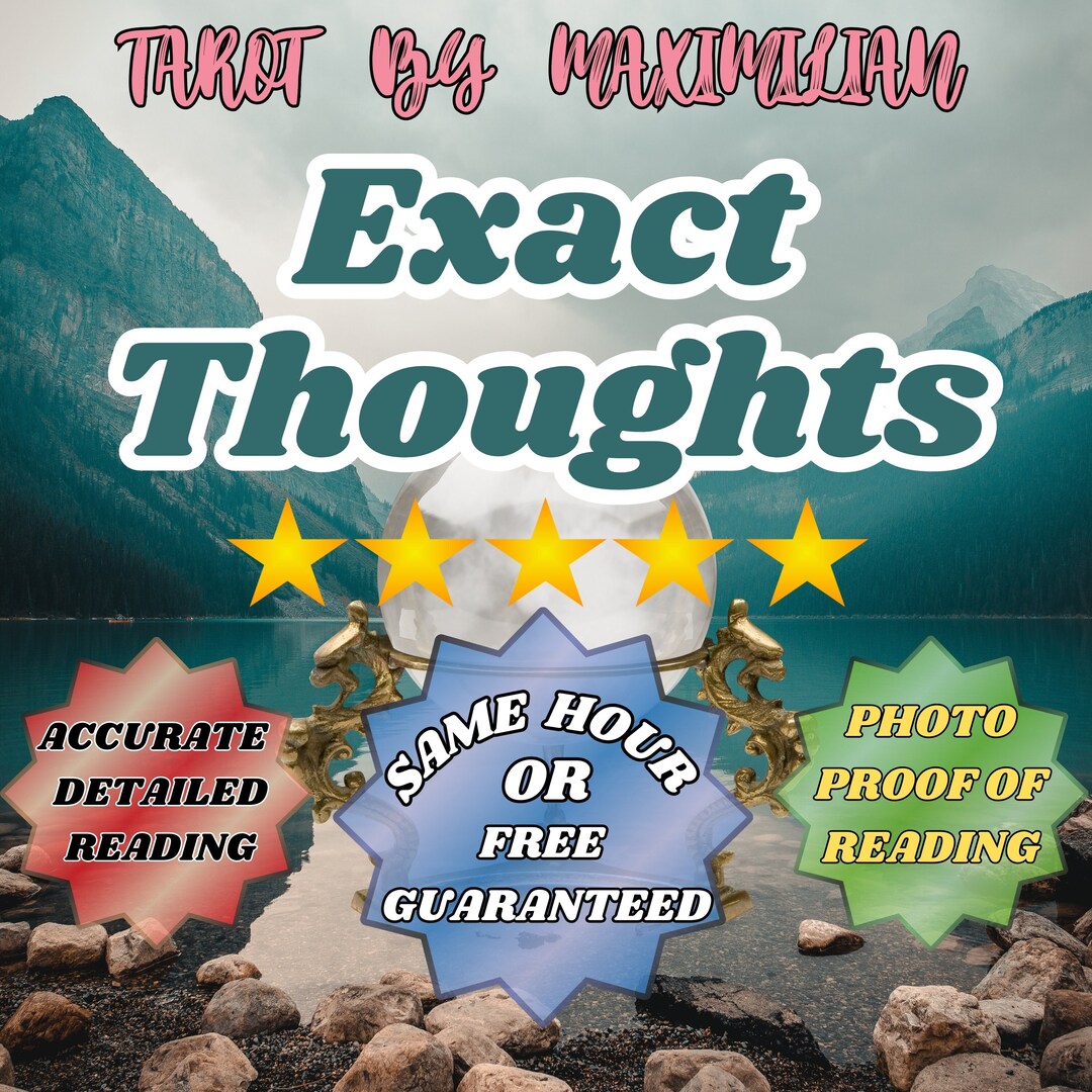 Same Hour Exact Thoughts Reading Tarot Reading Very Detailed Psychic ...