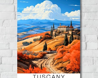 Tuscany Countryside - Italy | Printable Wall Art, Digital Art Prints ...
