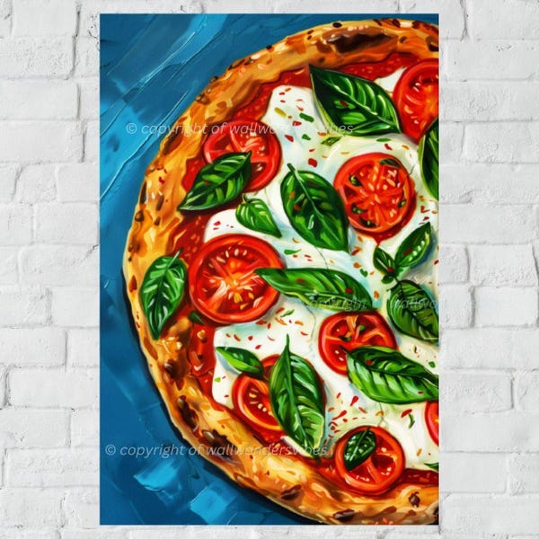 Pizza Art - Etsy