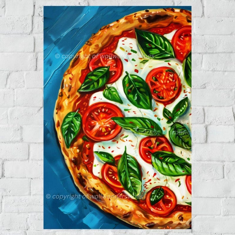 Pizza Art - Etsy