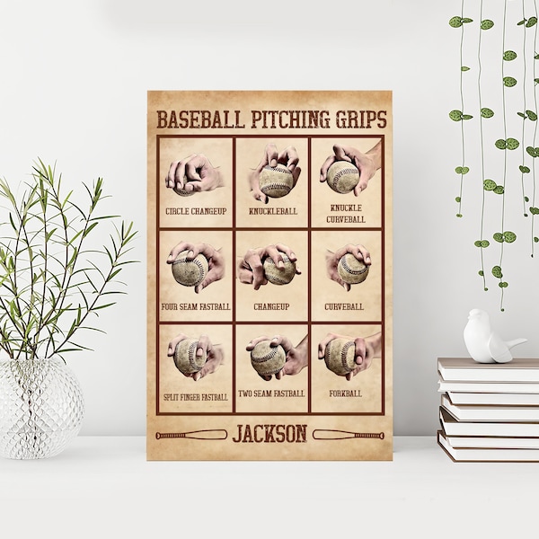 Baseball Pitching Wall Art - Etsy