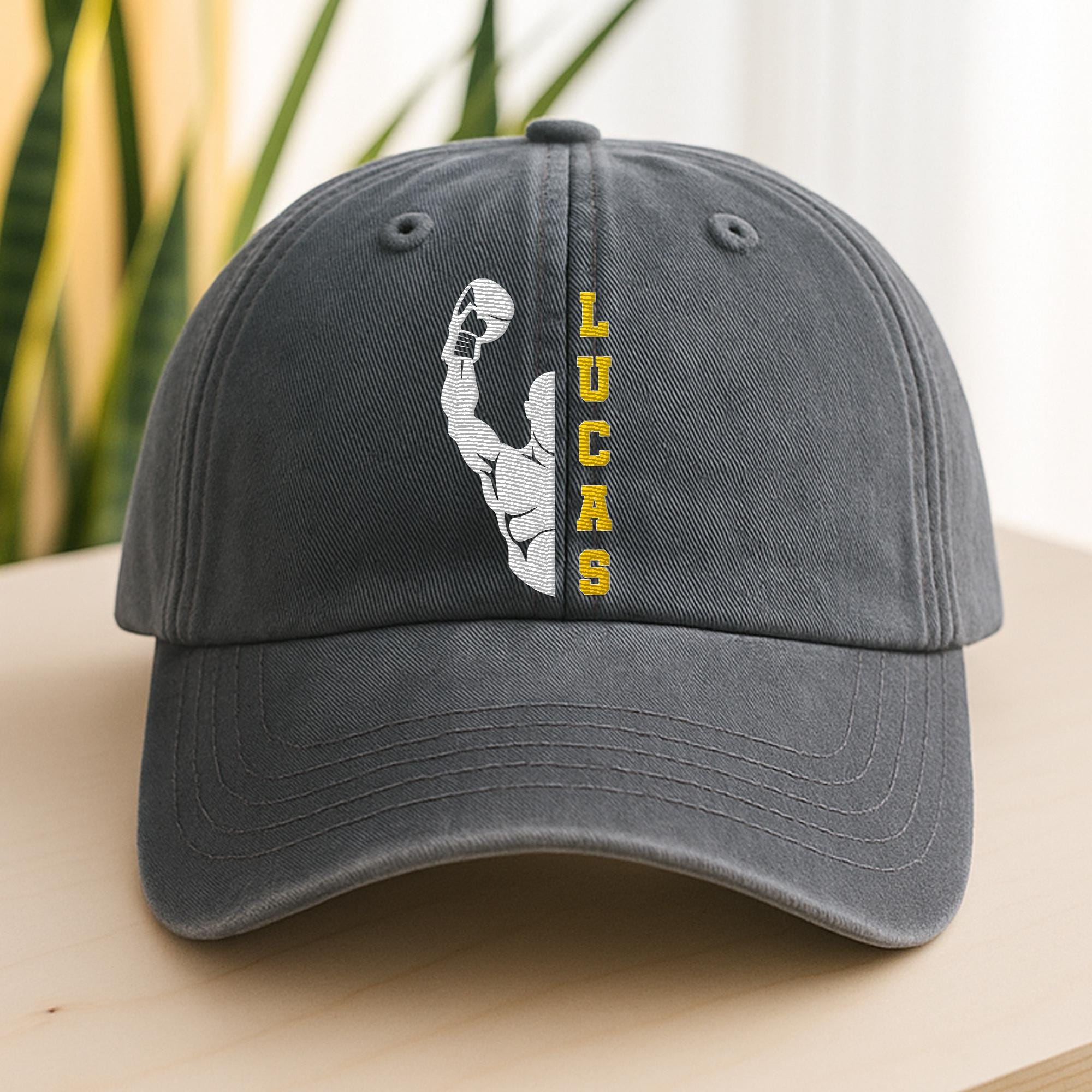 Personalized Boxing Embroidered Cap, Motivational Boxing Embroidered ...