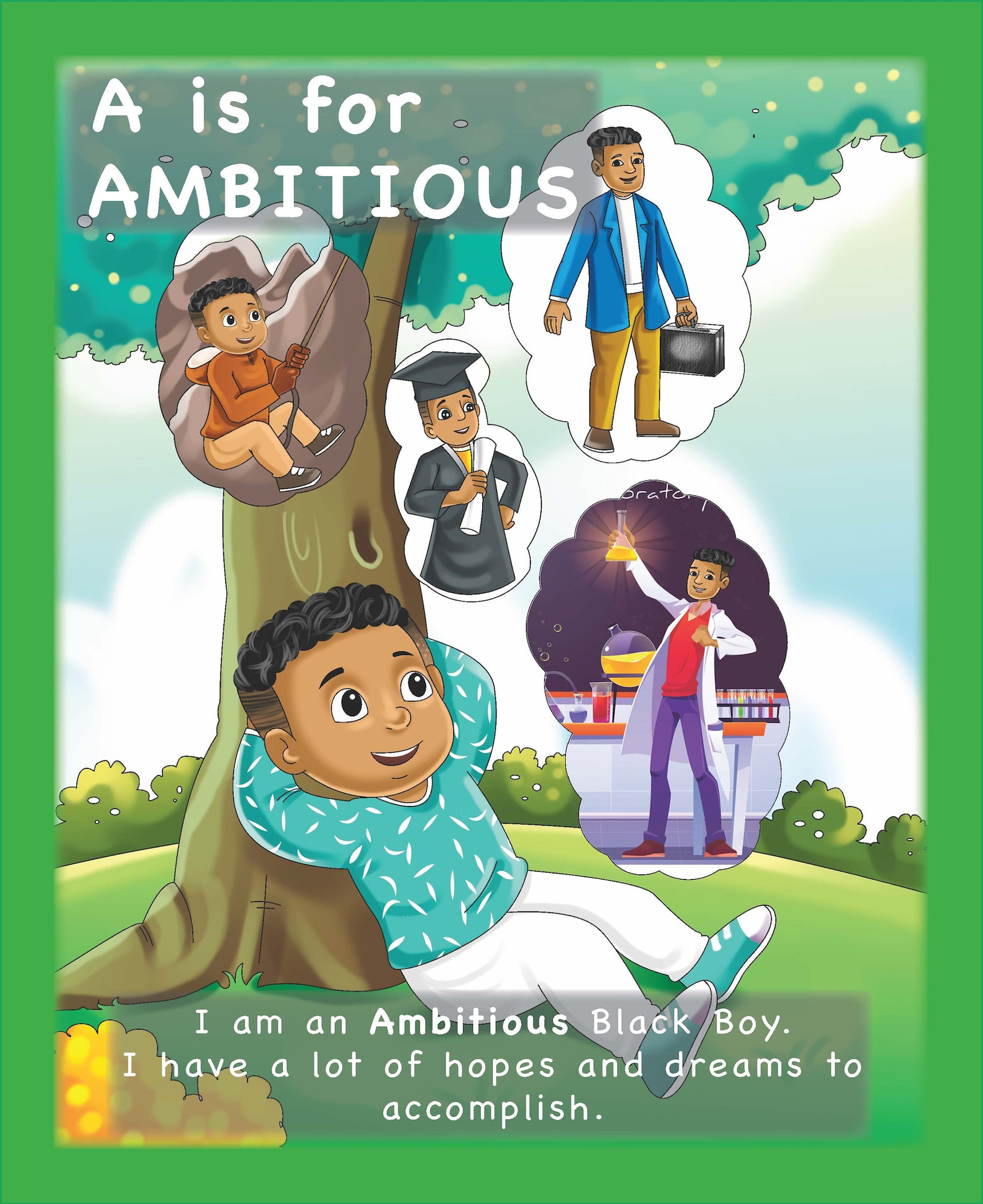 A to Z Black Boy Affirmations | SEL Confidence Book for Kids Ages 0-9 ...