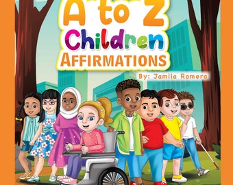 A to Z Black Boy Affirmations | SEL Confidence Book for Kids Ages 0-9 ...