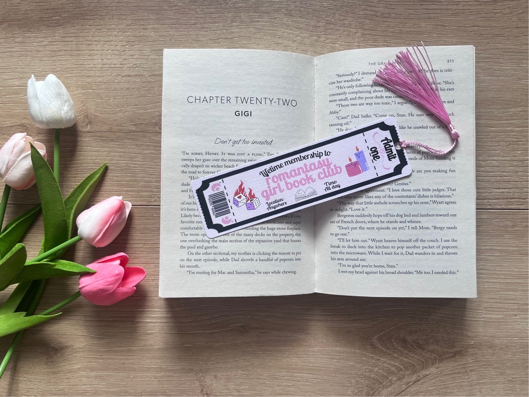 Romantasy Bookmark Bookmarks Book Lovers Booktok Bookish Book Gift ...