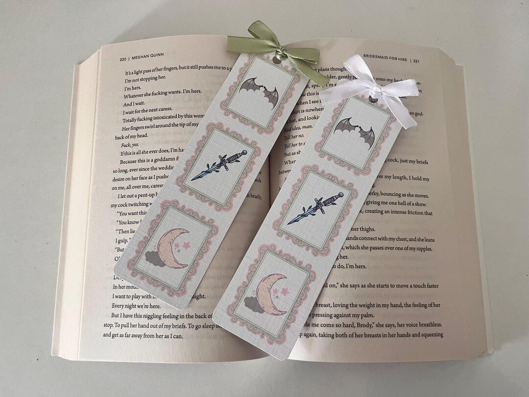 Fantasy Bookmark | Stamp | Bookmarks | Book Lovers | Romantasy ...