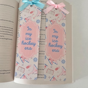 In My Ice Hockey Era Bookmark | Sports Romance Readers | Bookmarks ...