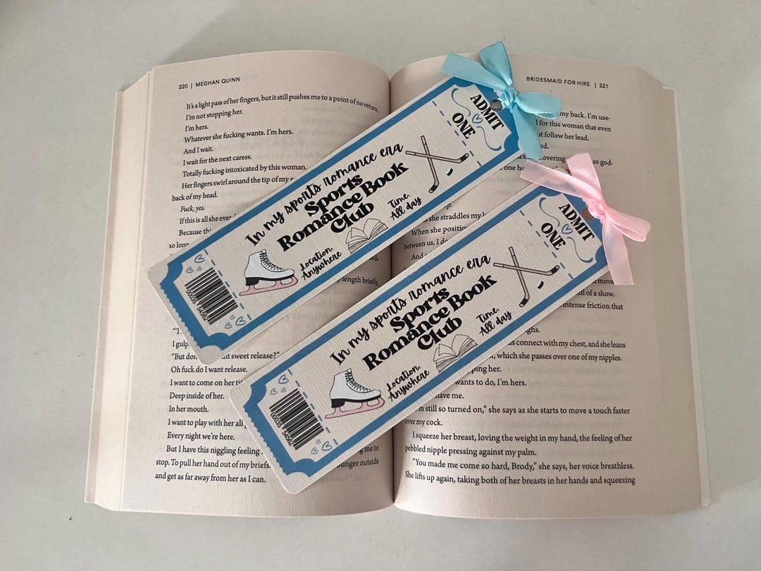 Sports Romance Bookmark | Bookmarks | Ice Hockey | Sports | Book Lovers ...