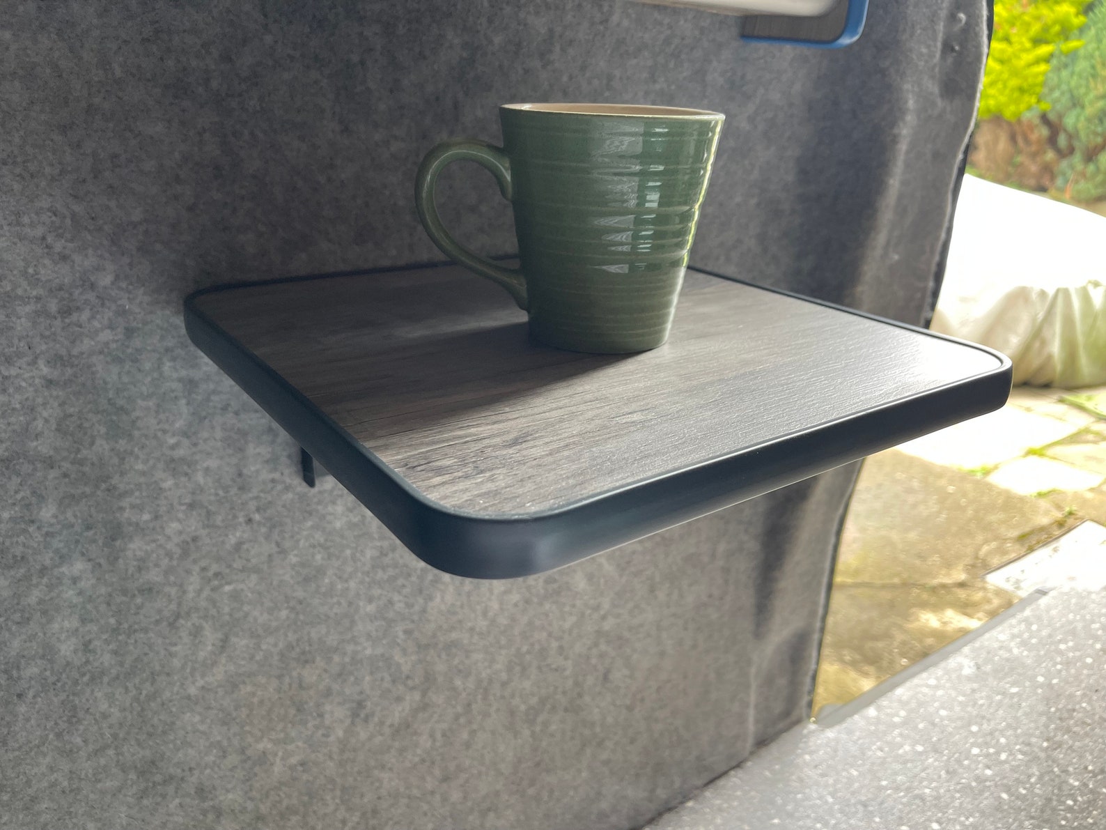 Small Camper Van Folding Table Shelf, Motor Home, Caravan, Santa Fe Oak ...