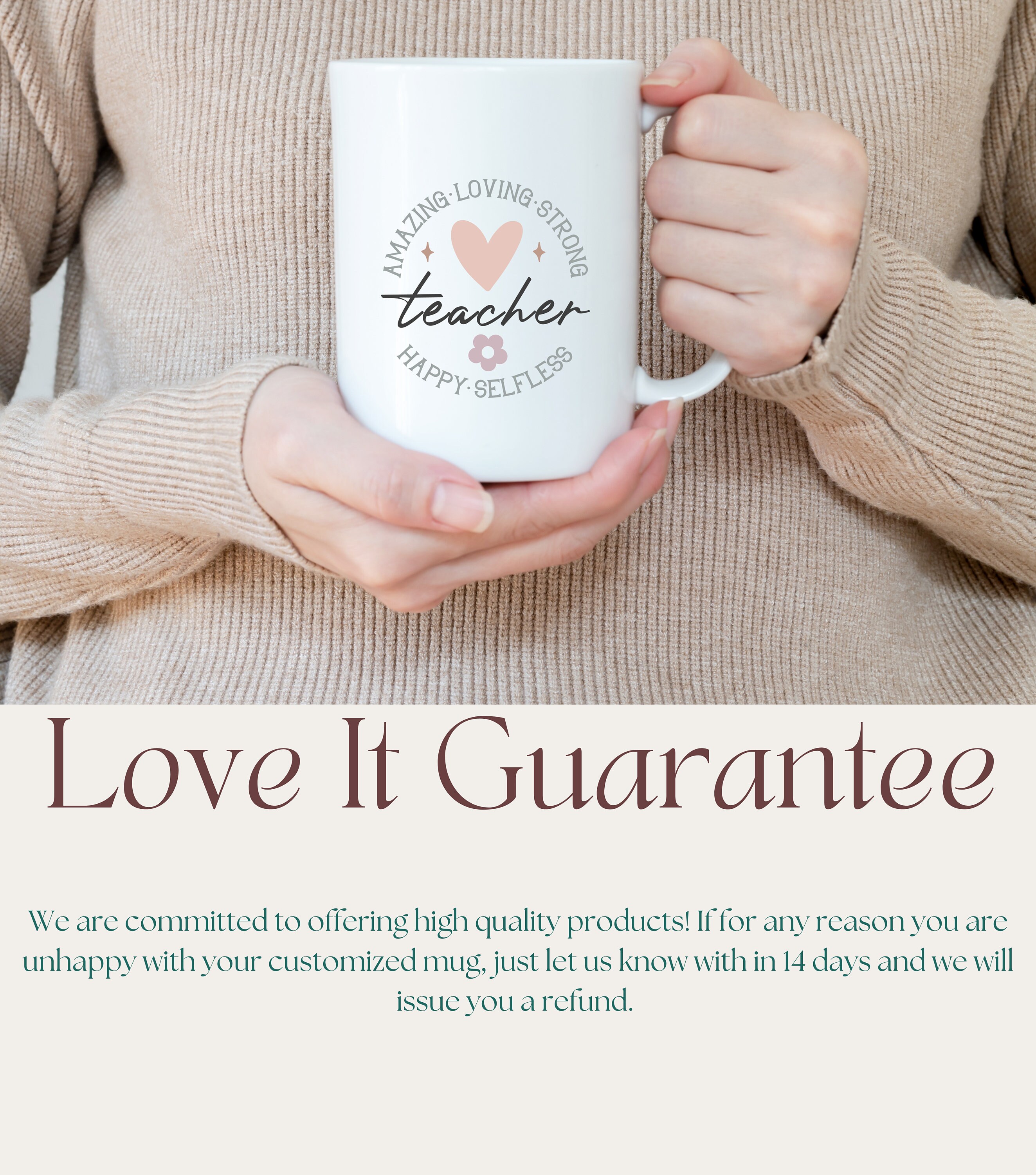 Personalized Teachers Coffee Mug I, Custom Mug, Teacher Appreciation ...