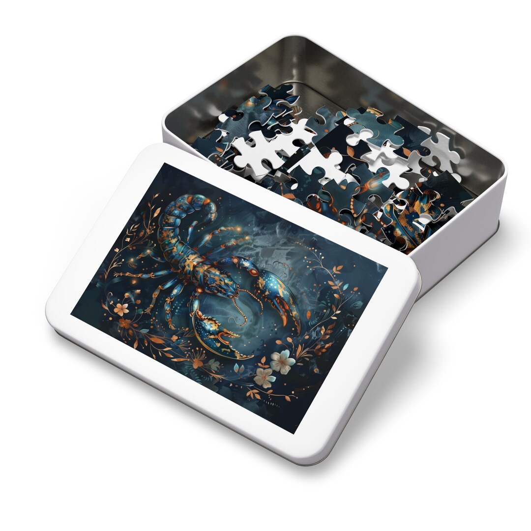 Scorpio Jigsaw Puzzle, Zodiac Signs, Birthday Gifts Idea, Gifts for ...