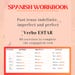 Spanish Workbook-past Tense-regular Verbs Ending in –ER. 39 Verbs to ...