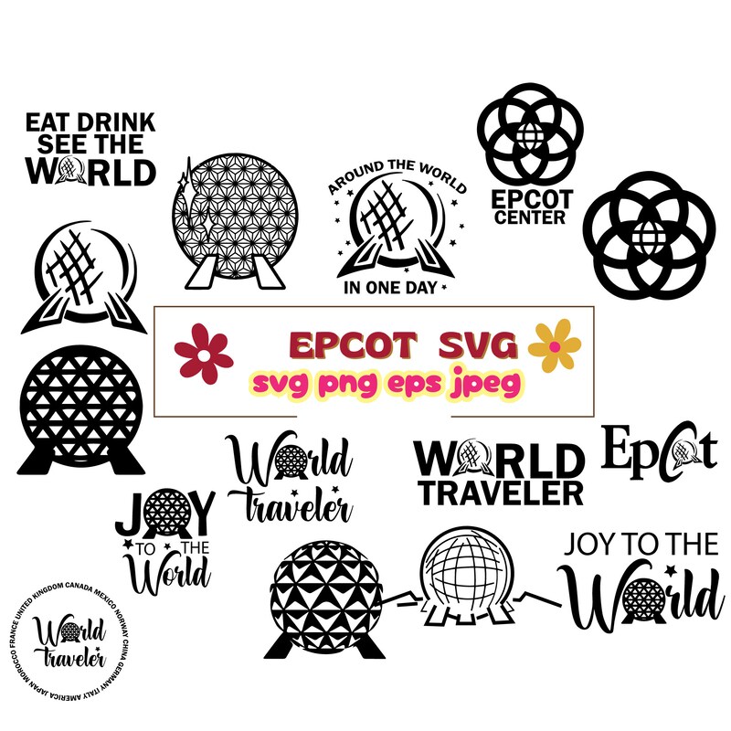 Epcot Svg - Etsy