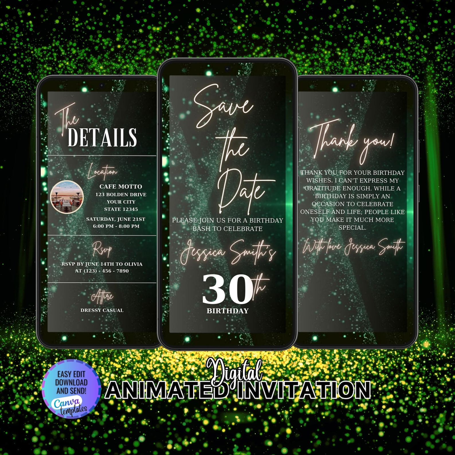 Save the Date Birthday Templates, Save the Date Birthday Invitations ...