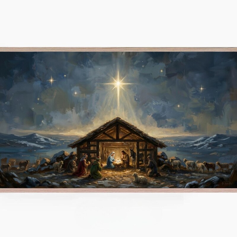 Nativity Star - Etsy