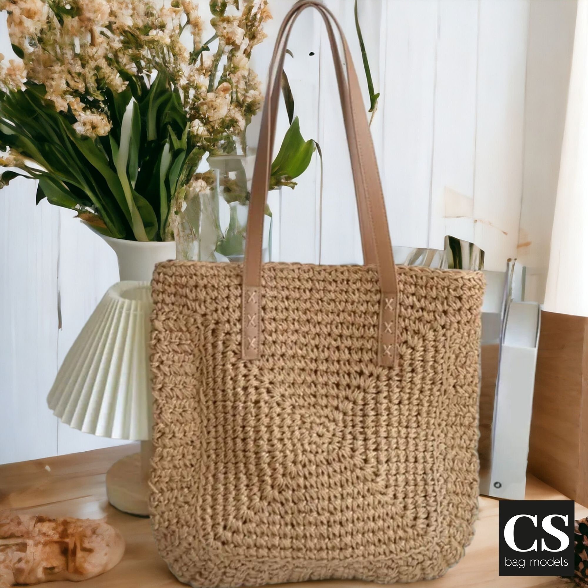 Women's Straw Weave Tote Bag, Woven Beach Bag, Fashion Casual Bag, Gift ...