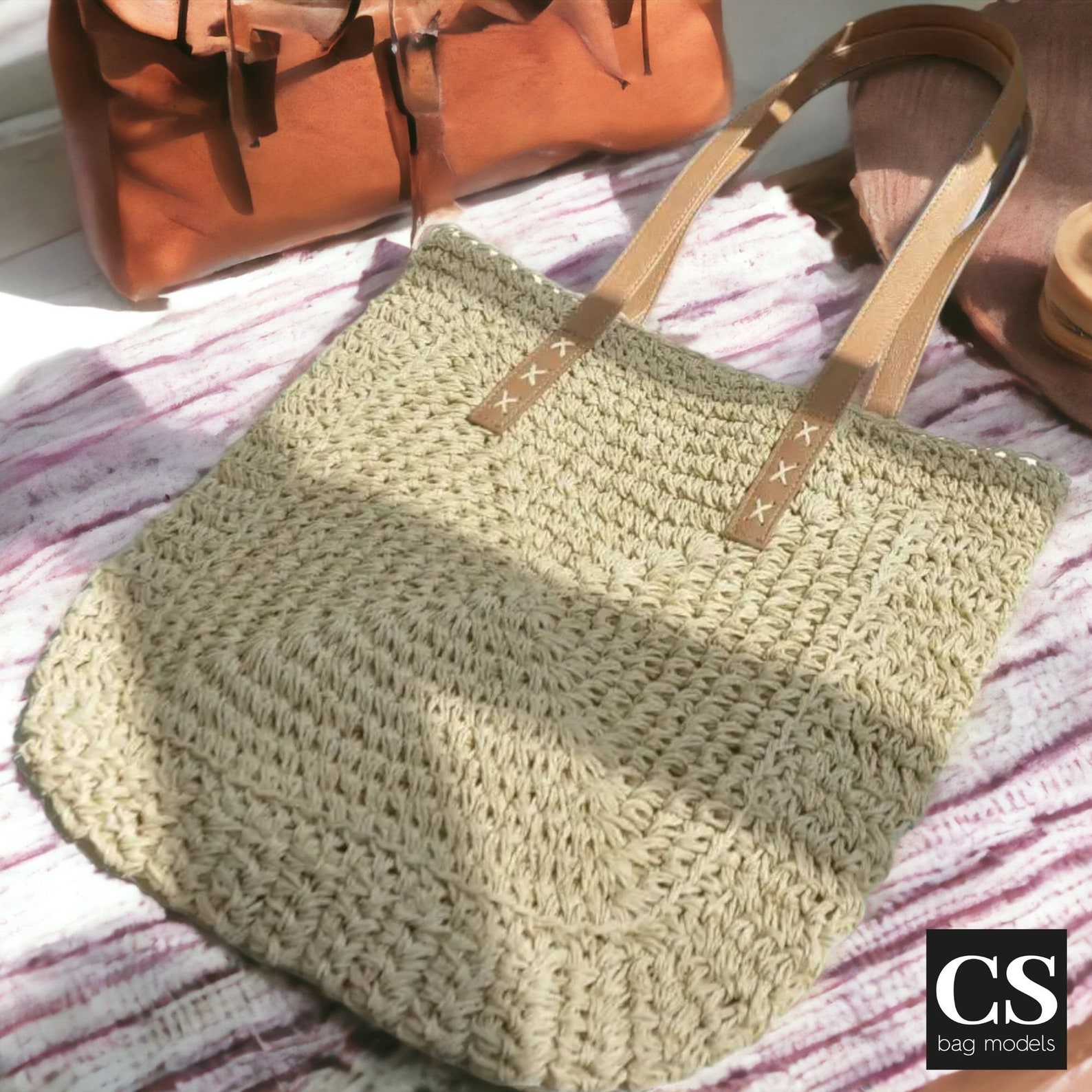 Women's Straw Weave Tote Bag, Woven Beach Bag, Fashion Casual Bag, Gift ...