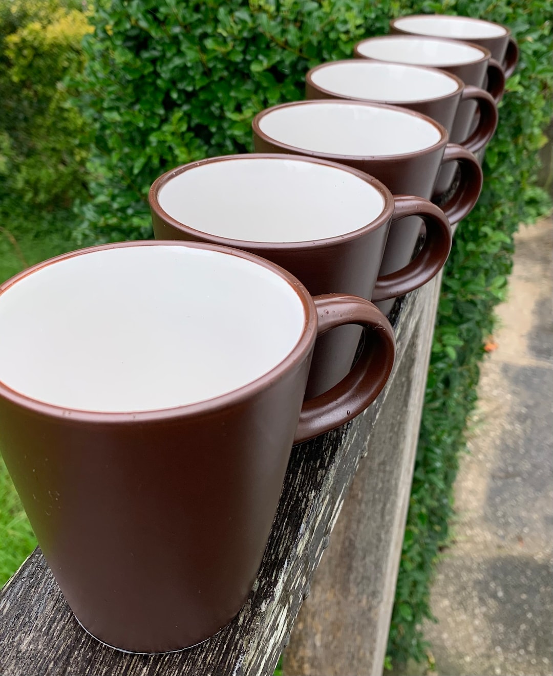 Mayfair & Jackson Mugs Set of 6 Fine Quality Ceramic Stoneware Coffee ...