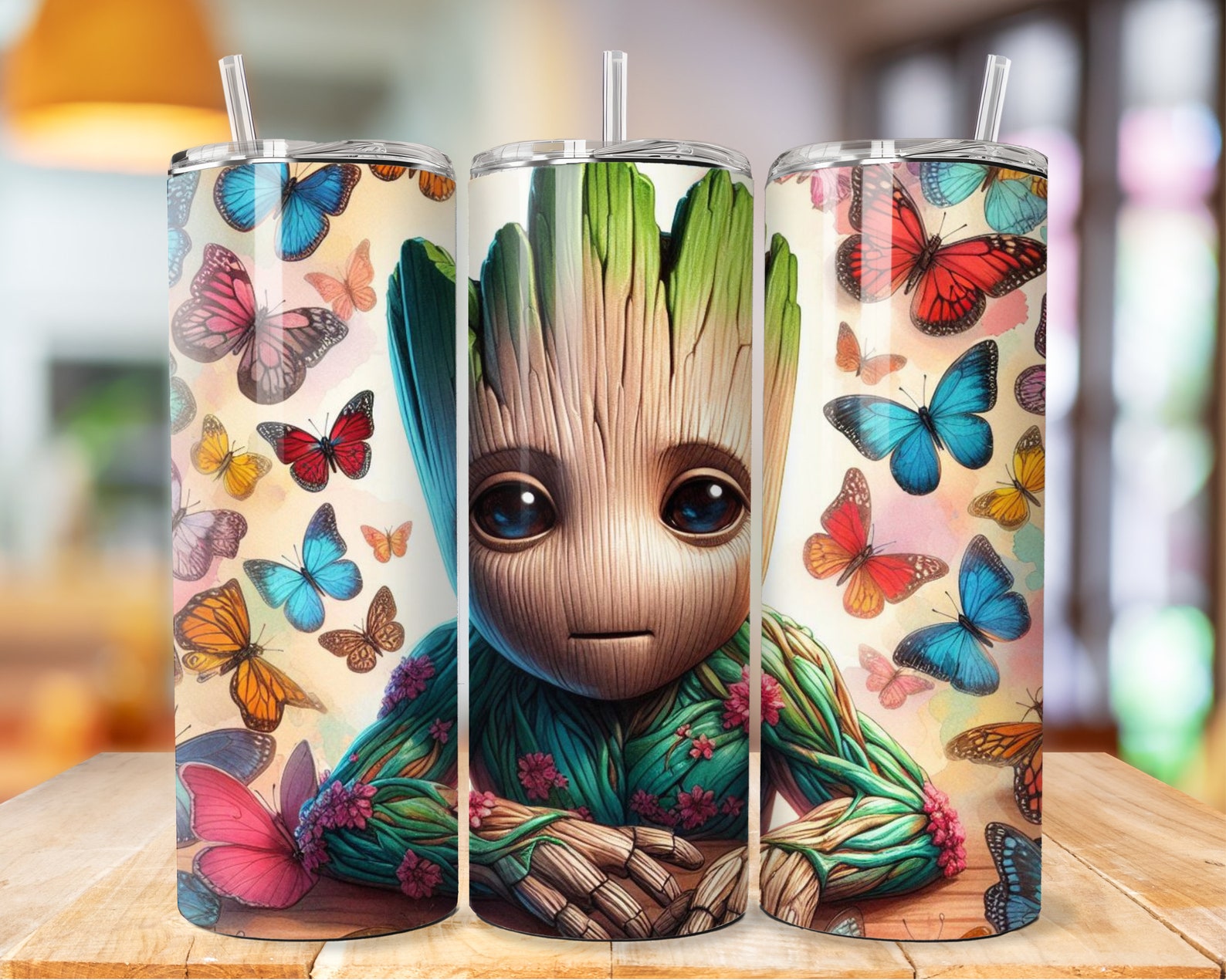 Groot Tumbler Wrap, Baby Groot Wrap, Groot Tumbler, Groot Sublimation ...