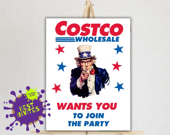 Costco Item Signs + Customizable Sign Canva Template - Etsy Canada