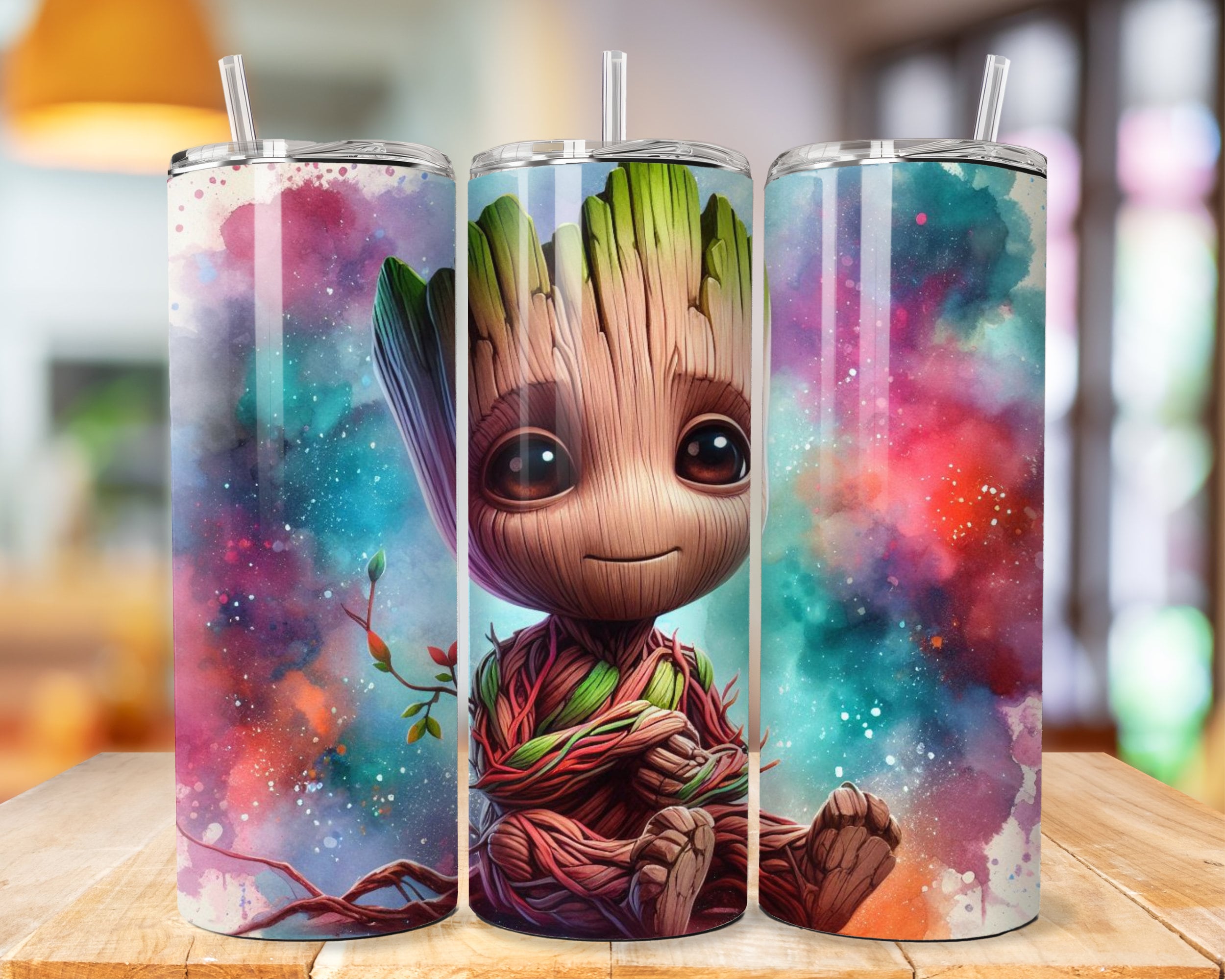 Groot Tumbler Wrap, Baby Groot Wrap, Groot Tumbler, Groot Sublimation ...