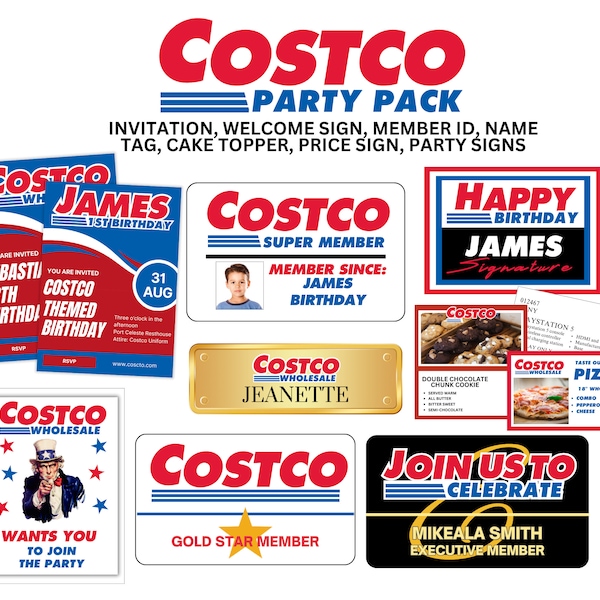 Costco Printable Sign - Etsy
