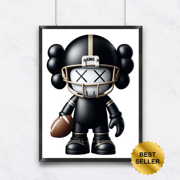 Kaws Hypebeast Football - Etsy