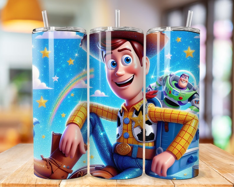 Toy Story Tumbler Wrap Bundle, 140+ Instant Download 20oz Tumbler PNG ...