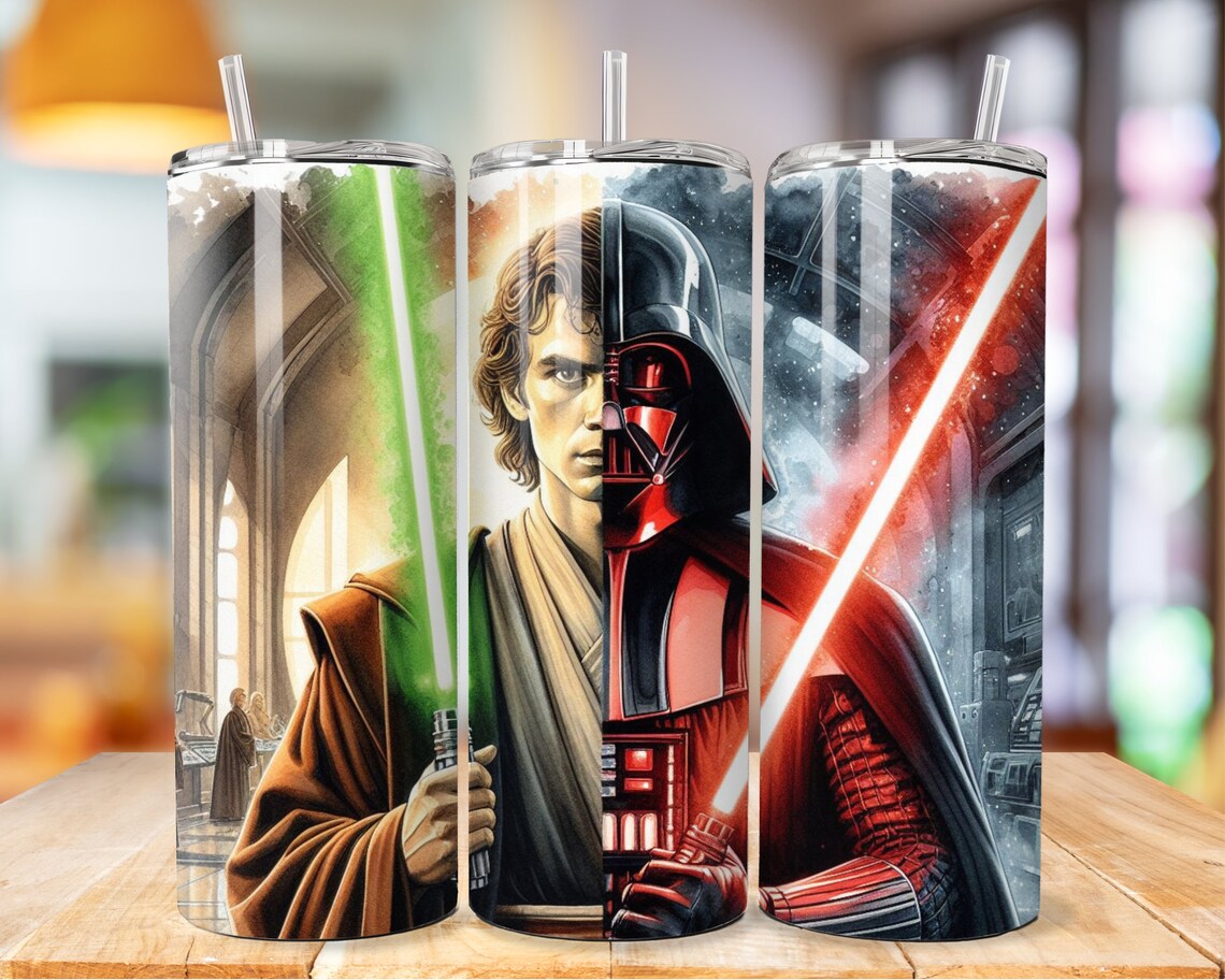 Darth Vader Tumbler Wrap Bundle, Instant Download 20oz Tumbler PNG Wraps Design, Digital 20 Oz ...