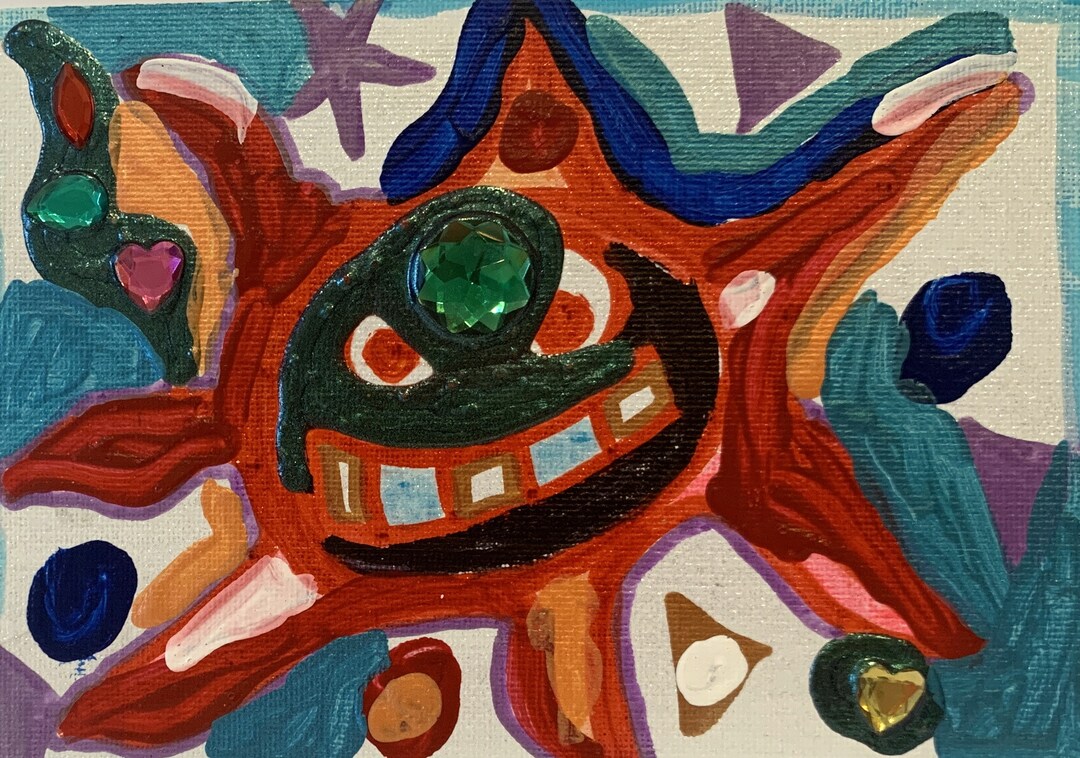 Cosmic Tide Pool Original Unique Art - Etsy