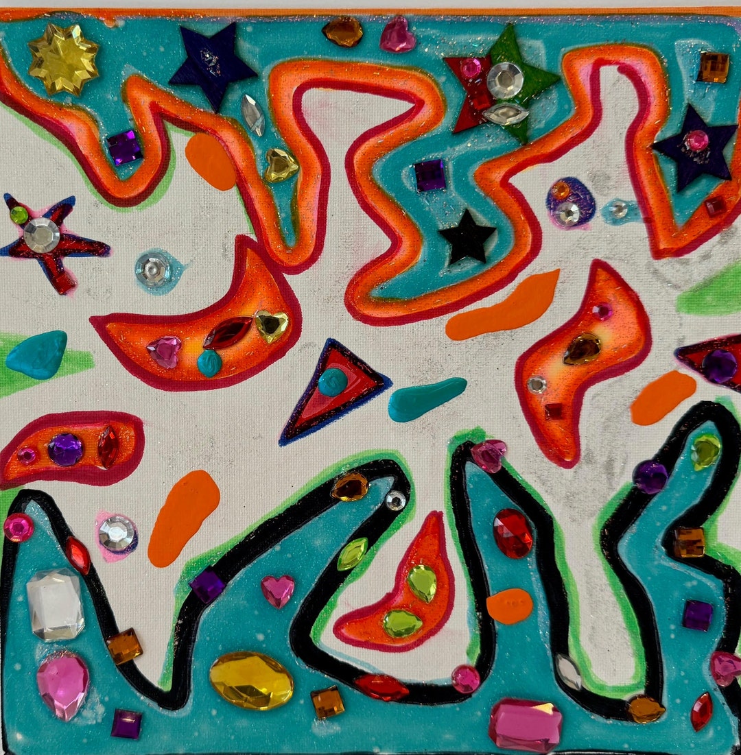 Blazing Angles Original Unique Art - Etsy