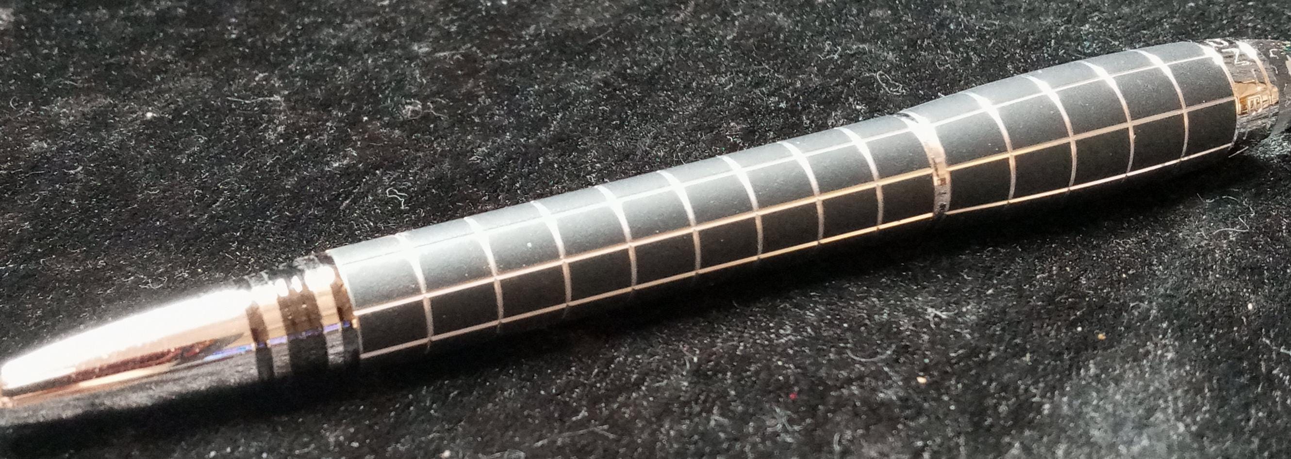 Mont Blanc Starwalker Paradise Pen Ball Point 14k-585 Model25608 'never ...