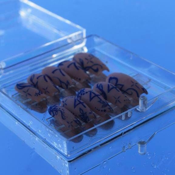 Angel Number Press on Nails - Etsy