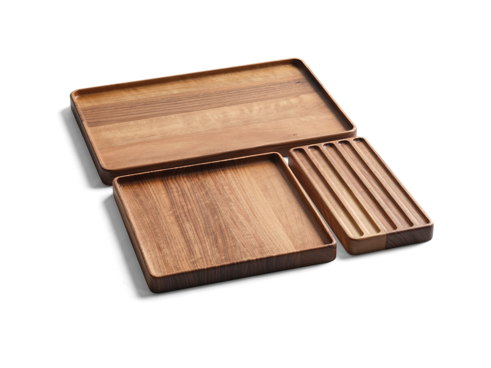 Set of 3 Organizer Set, Wooden Organization, Wood Organizer, Home ...