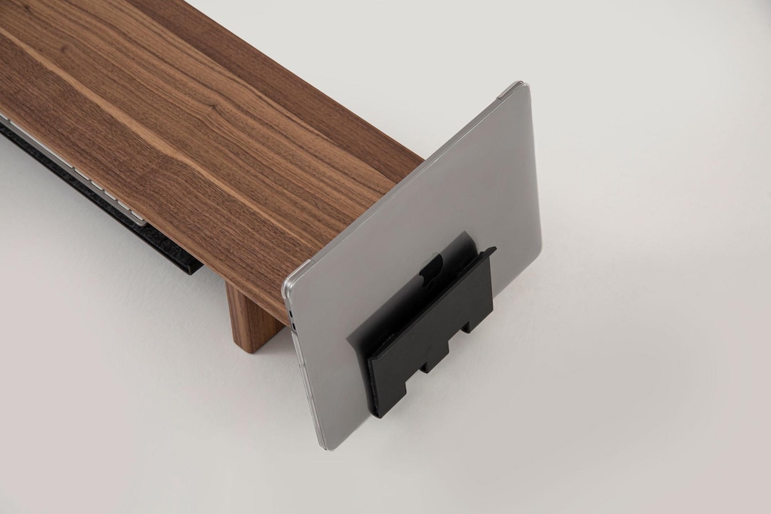 Metal Laptop Stand: Ergonomic Riser for Home Office Gaming. Sleek ...