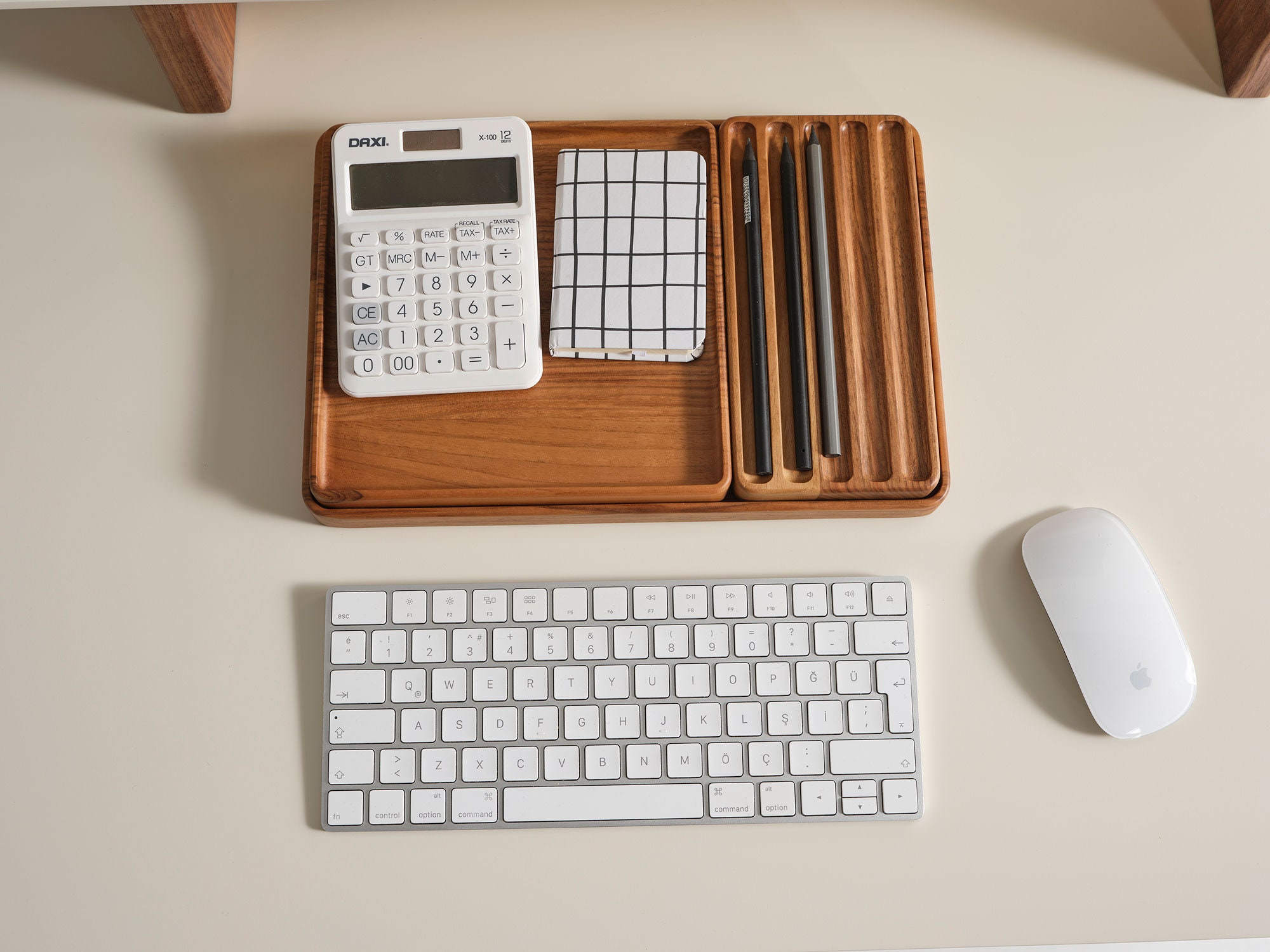 Set of 3 Organizer Set, Wooden Organization, Wood Organizer, Home ...