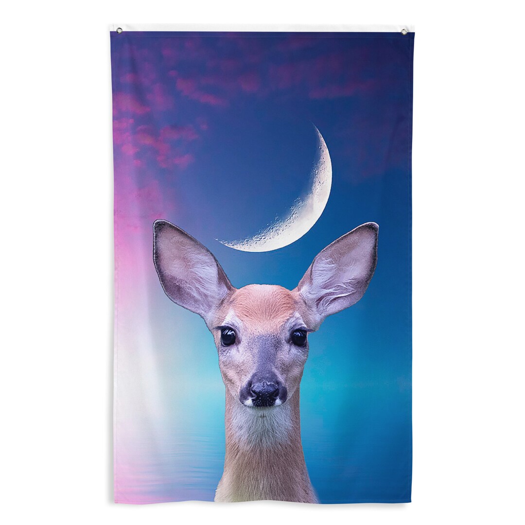 Artemis Deer -flag - Etsy