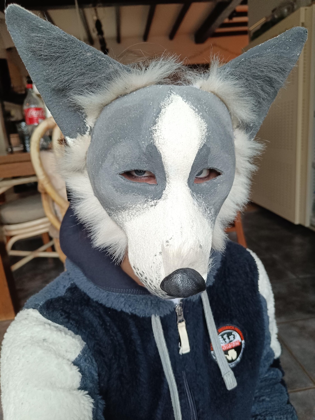 Marble Fox Mask for Therians or Cosplayers - Etsy