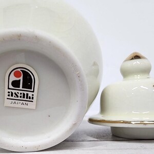 Asahi Japan Porcelain Floral Peacock & Tree Scene, Ginger Jar/vase W ...