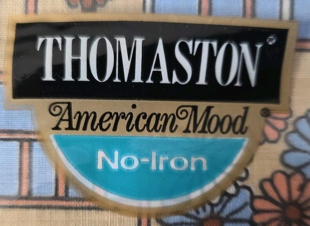 Thomaston American Mood, No-iron Floral Double Fitted Sheet Set, New in ...