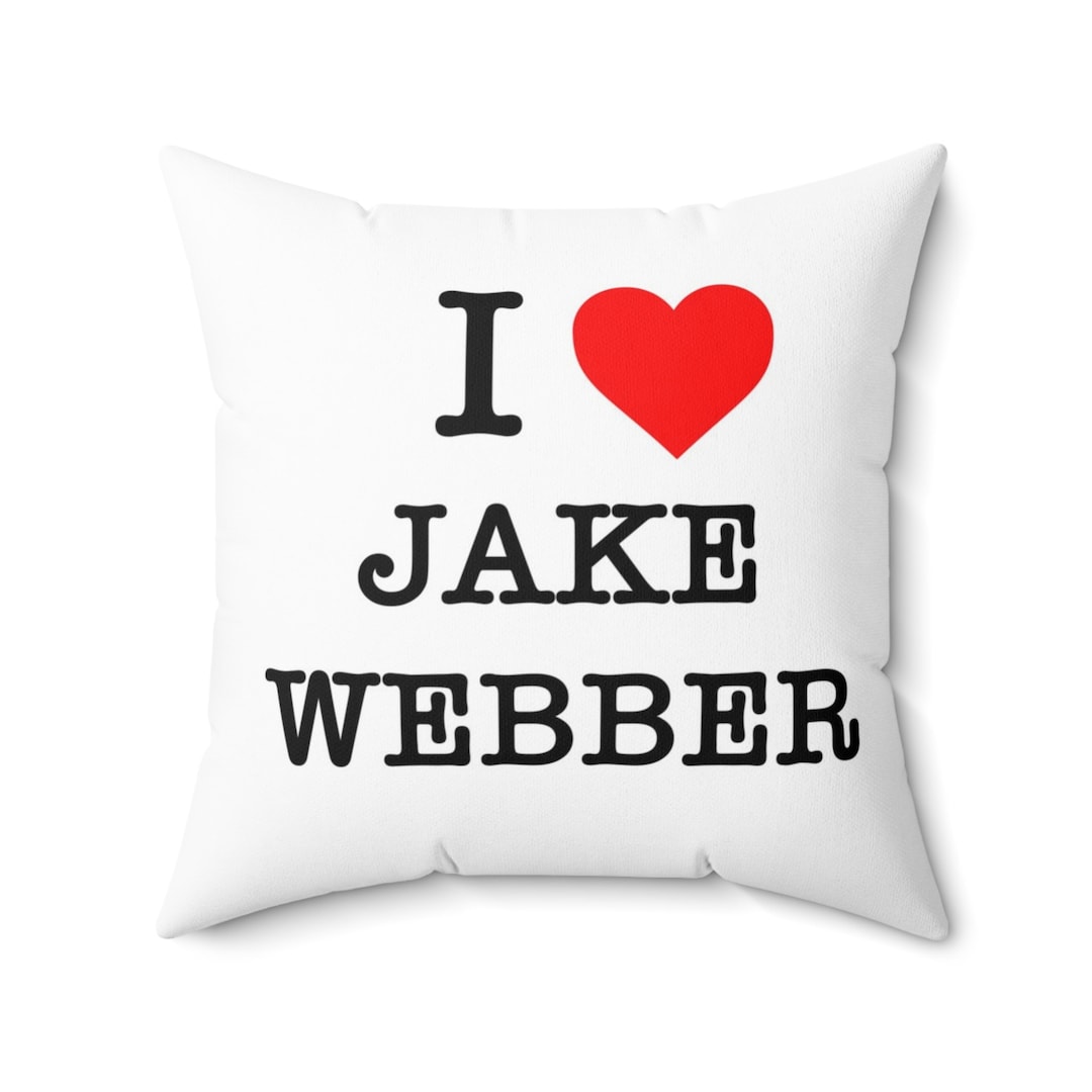 Jake Webber and Jonnie Gilbert Pillow, Tara Yummy Ex Pillow, I Heart ...