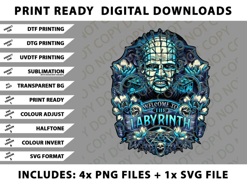 Hell Raiser, Labyrinth, Hellraiser, Pinhead, Movie, Horror Movie Png ...