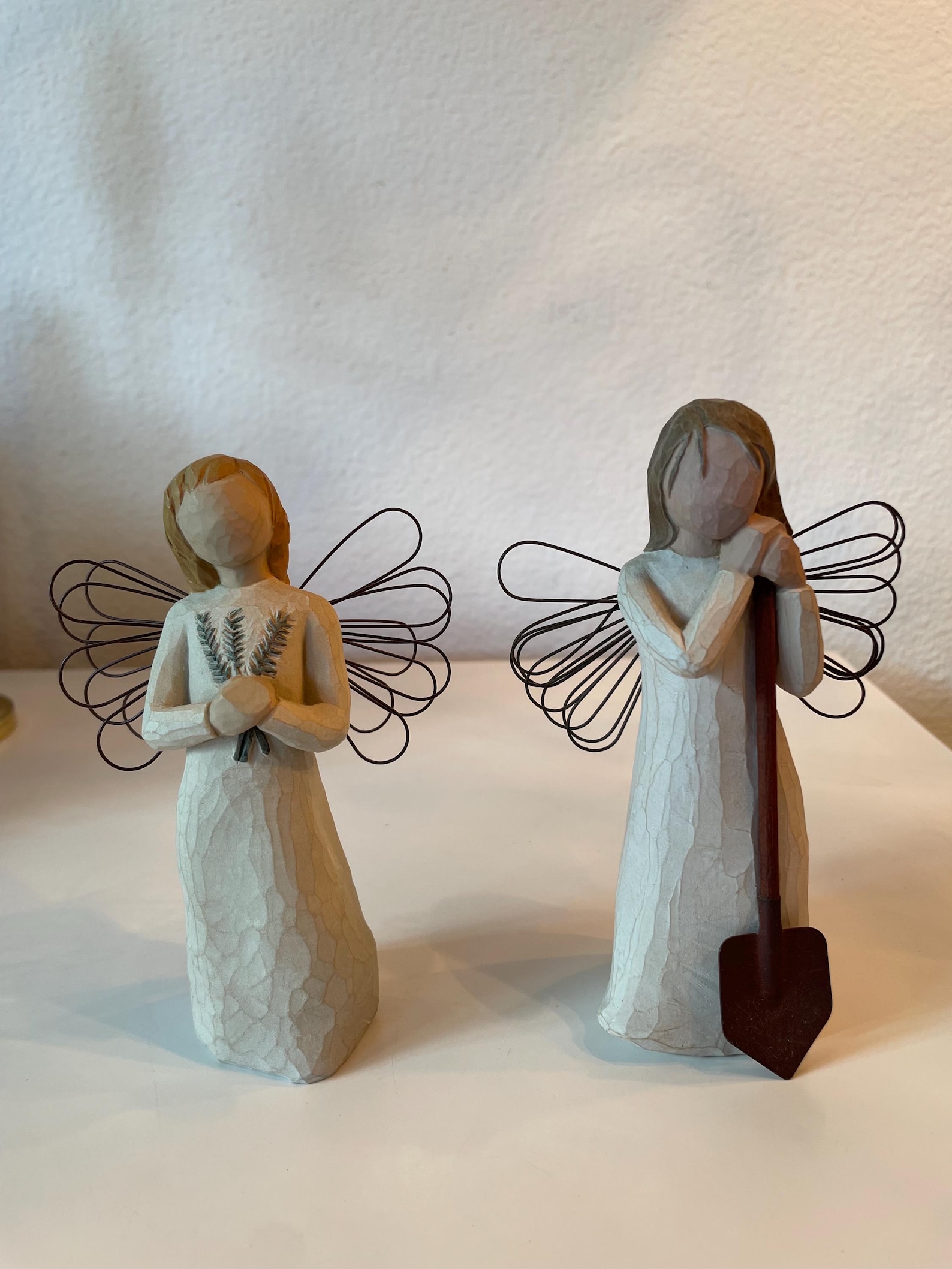 Vintage Willow Tree Angel Figurines Lot of 2 | "angel of the Garden ...