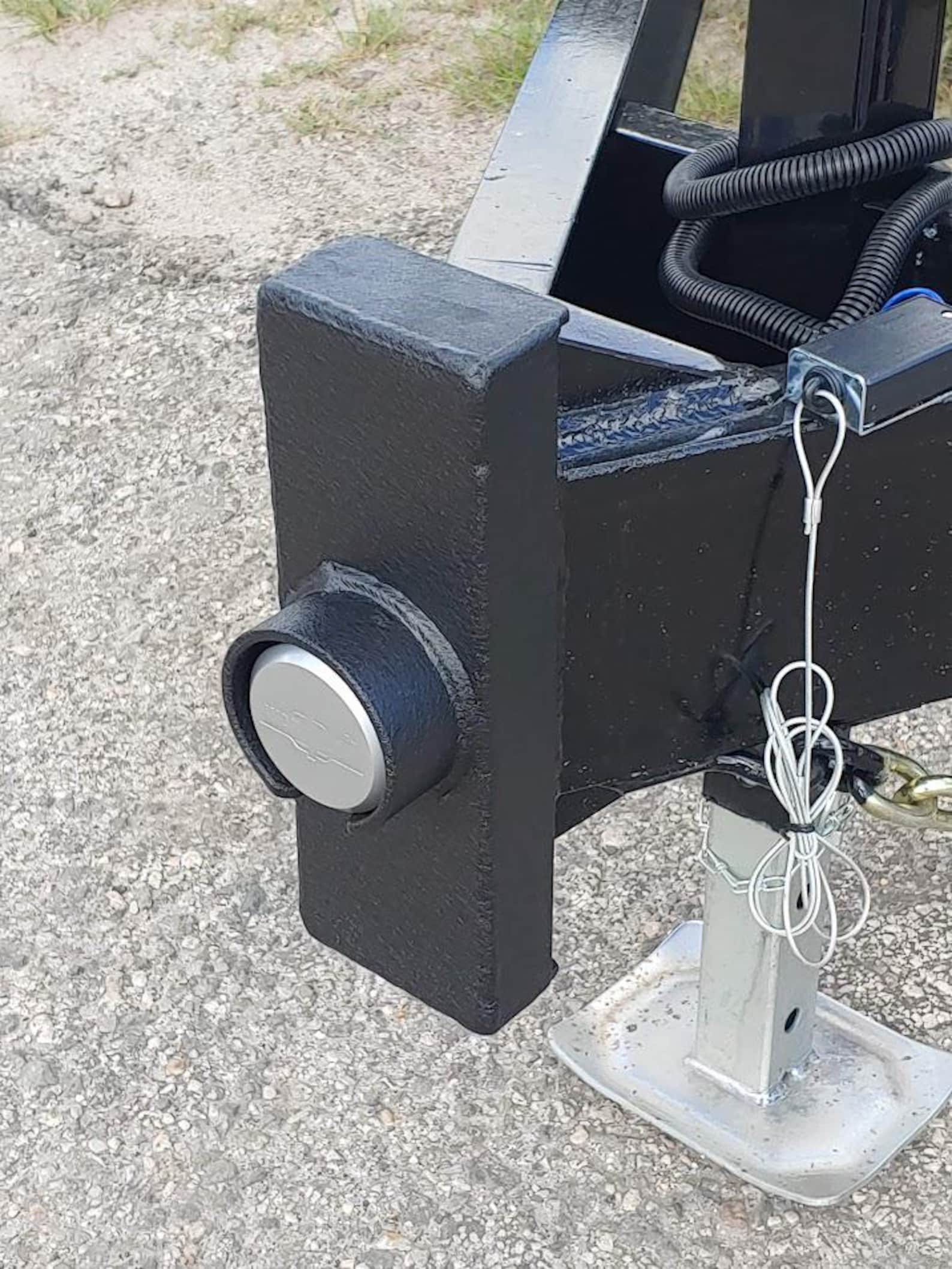 TRAILER LOCK BOX - Anti Theft Device for Trailers With 12 Inch 5 ...