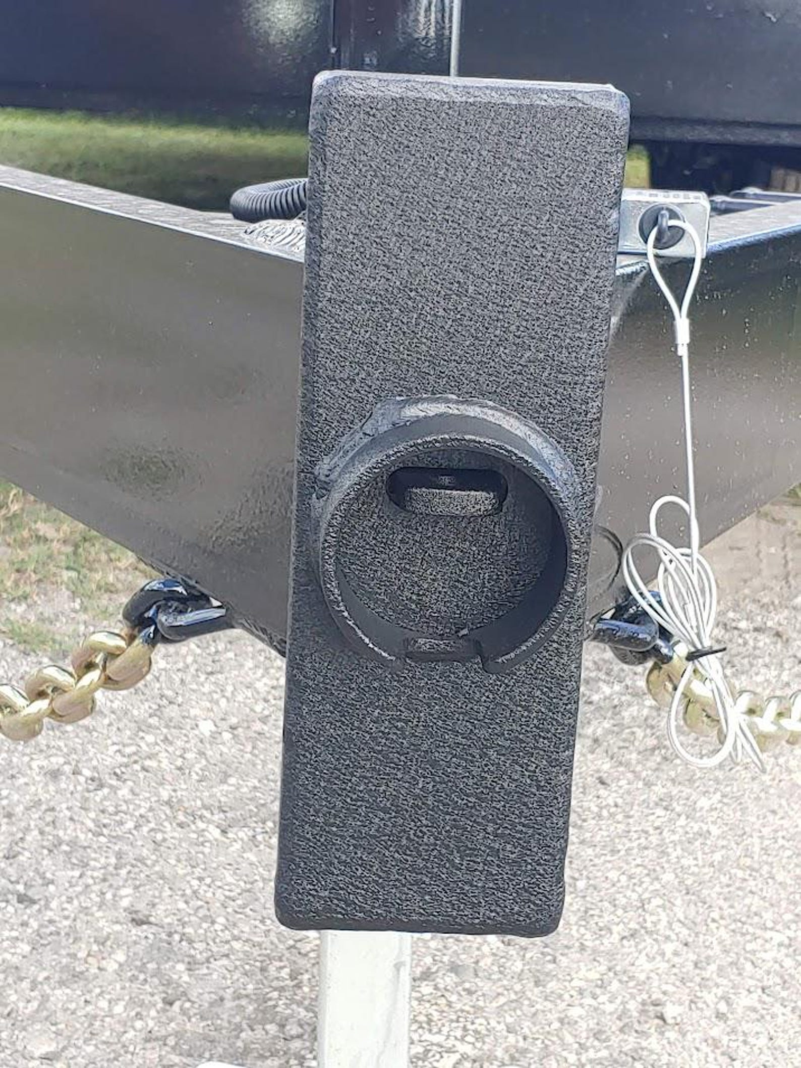 TRAILER LOCK BOX - Anti Theft Device for Trailers With 12 Inch 5 ...
