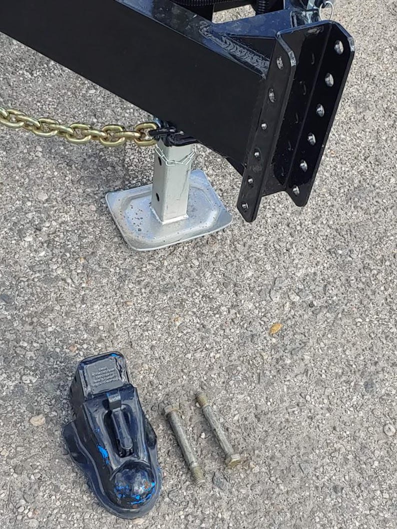 TRAILER LOCK BOX - Anti Theft Device for Trailers With 12 Inch 5 ...