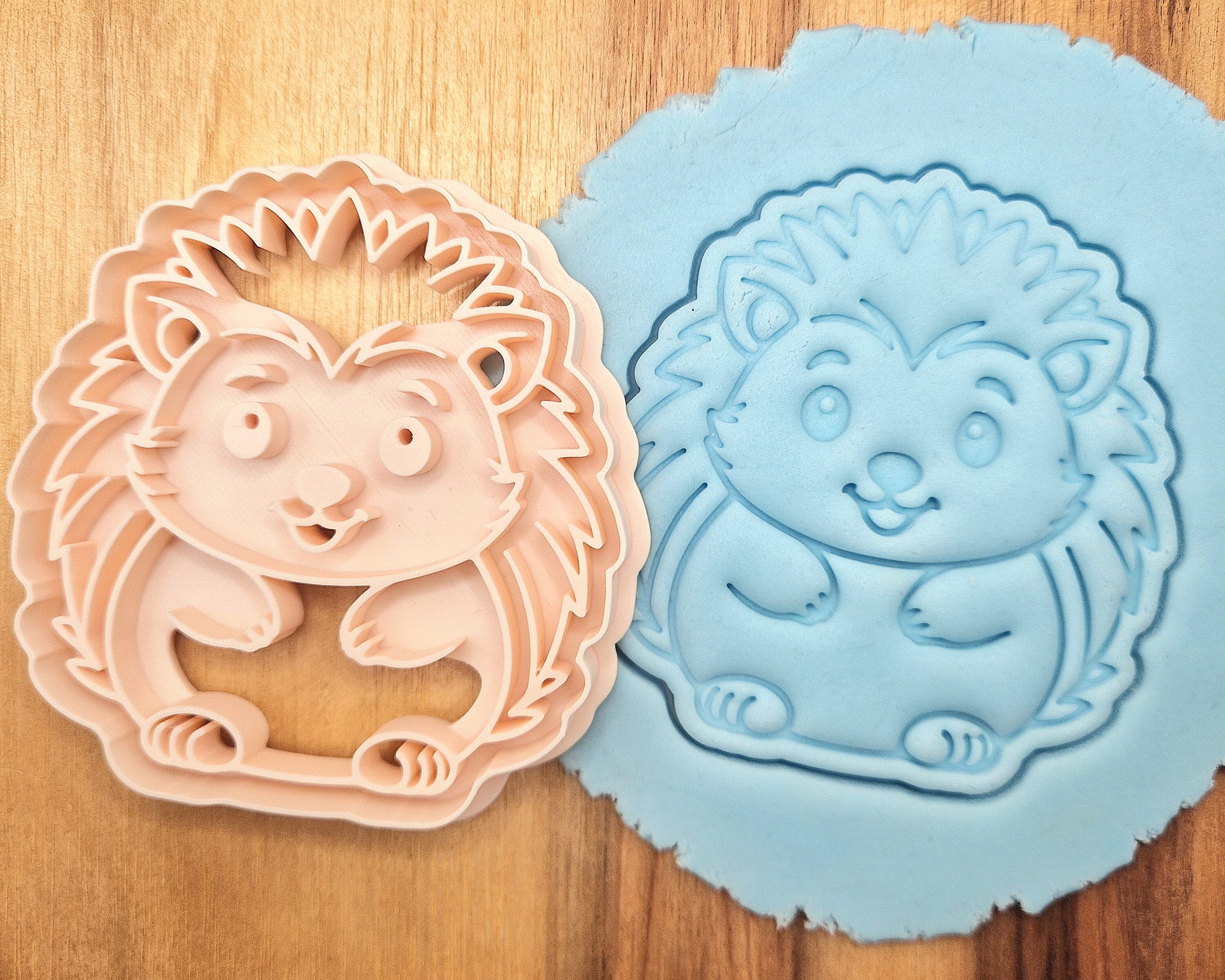 Hedgehog Front Cutter - Forest Animals - Animal, Hedgehogs Cookies ...